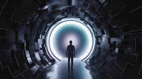 Abstract Innovation Space Travel Successful Business Future Disruption