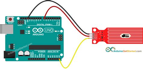 Water Level Sensor Arduino Circuit Diagram Wiring Vie