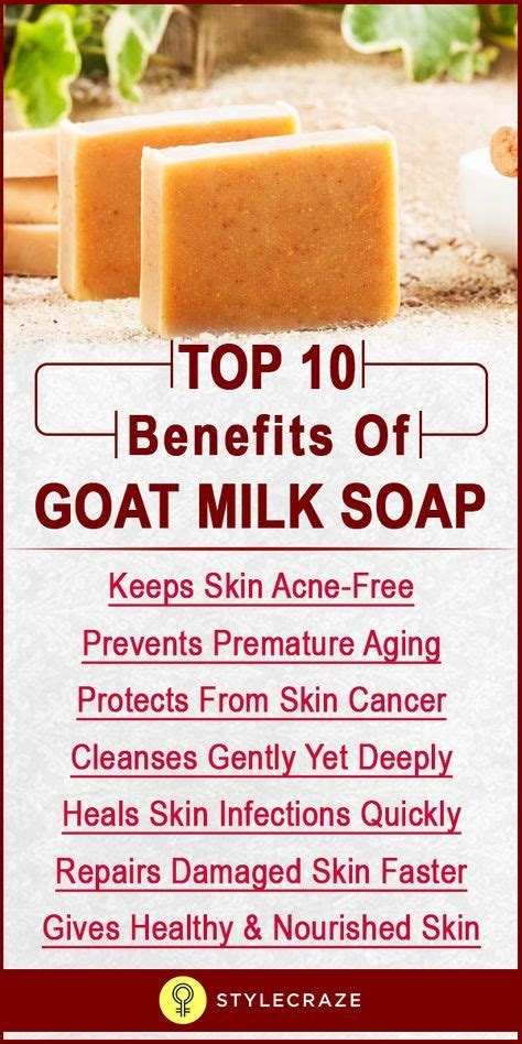 Top 10 Benefits Of Goat Milk Soap Artofit