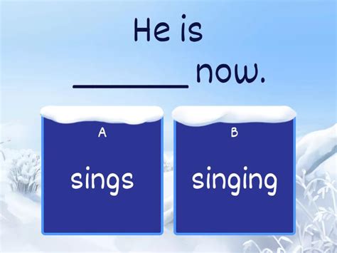 Present Tense And Present Continuous Quiz