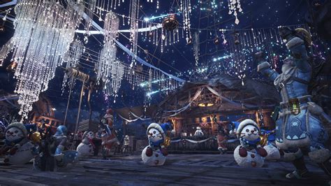 《魔物獵人 世界：iceborne》推出冬日季節活動「星辰祭 閃耀之宴 月辰祭 萬福之宴」《monster Hunter World