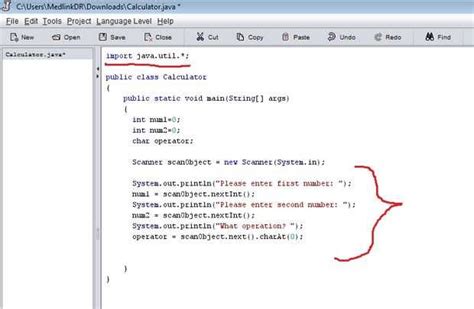 Como hacer una calculadora Simple en Java Paso 4 Construir el método