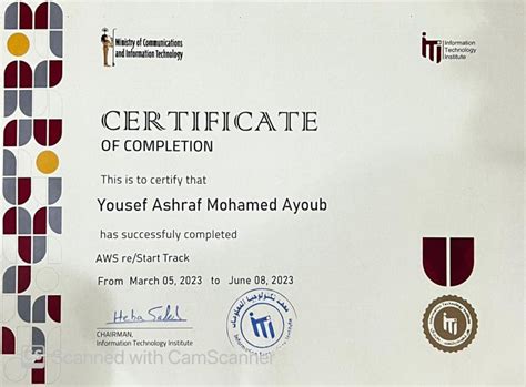 Yousef Ashraf On Linkedin Aws Technology Military Iti Cloud 11