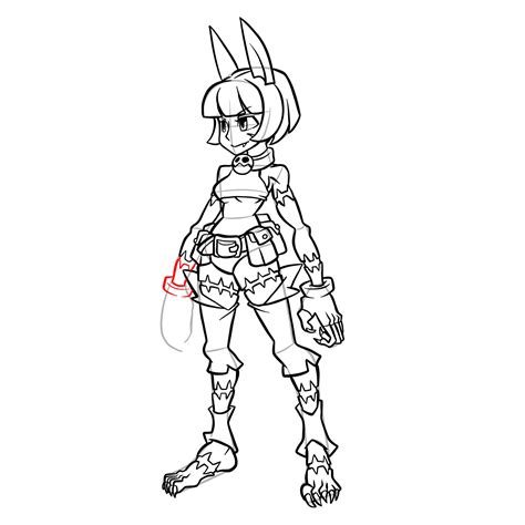 How To Draw Ms Fortune From Skullgirls Sketchok
