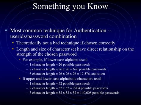ppt passwords authentication and access controls powerpoint