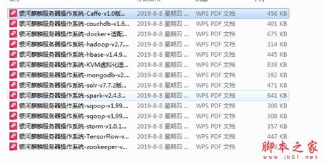 银河麒麟服务器操作系统全指南 包含13个适配手册 Pdf完整版 电子书 下载 脚本之家