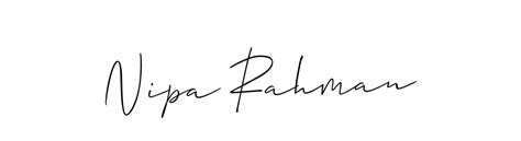 87 Nipa Rahman Name Signature Style Ideas Super E Sign