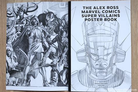 The Alex Ross Marvel Comics Super Villains Poster Book Review Halcyon