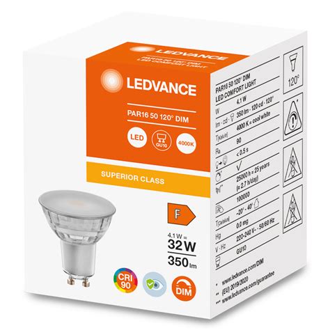 Ledvance 757844 Led Comfort Dim Par16 50 940