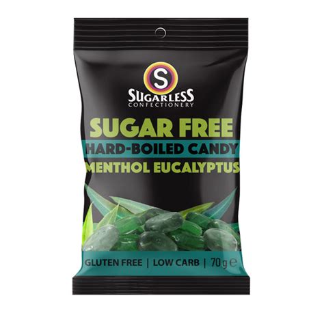 Sugarless Confectionery Sugar Free Hard Boiled Candy Menthol Eucaliptus Buy In Sydney