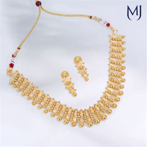 Light Weight And Daily Wear Gold Necklace Set Designs 2025 Buy Gold