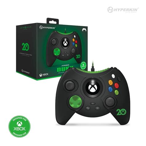 Hyperkin Duke Wired Controller For Xbox Series Xsone Win10 Black