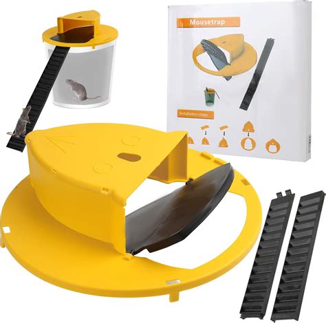 Amazon.com : WDBO Mouse Trap Bucket Bucket Lid Mouse Trap, 5 Gallon Bucket Compatible,1 Pack ...