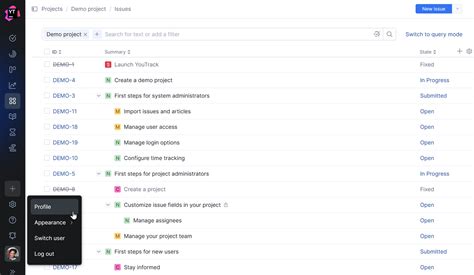 Managing Your Profile YouTrack Cloud Documentation