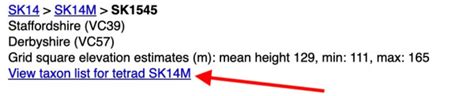 BSBI Grid Reference Lookup