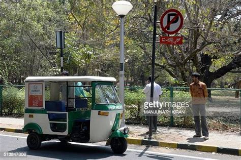 The Eleric Auto A Solar Powered Auto Rickshaw Which Runs On News Photo Getty Images
