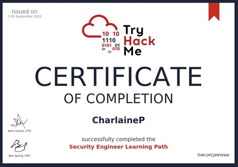 Aurélie Charlaine Périn On Linkedin Thmseceng Tryhackme