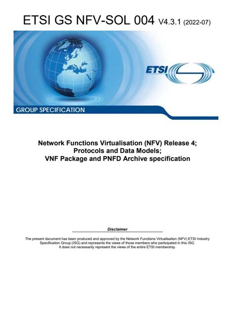 Etsi Gs Nfv Sol 004 V431 2022 07 Network Functions Virtualisation
