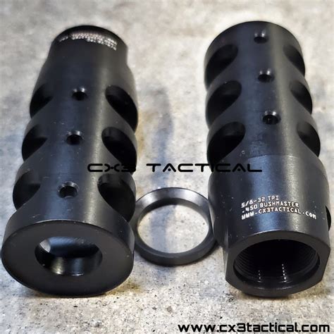 450 Bushmaster Muzzle Brake Compensator 5 8 32 Tpi Crowned Muzzle