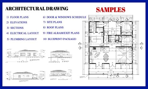 draft architectural plans and structural drawings in autocad draftsman by hb architects fiverr