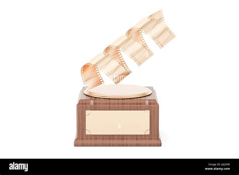 Golden Photo Award Concept D Rendering Stock Photo Alamy