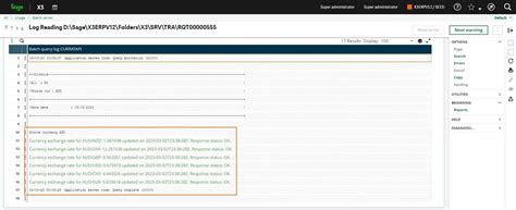 How To Update Currency Rate Automatically On Demand Sage X3 Support Sage X3 Community Hub