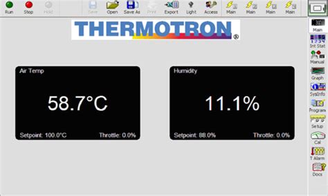 8800 Controller Thermotron