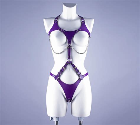 Full Body Harness Leather Harness Body Harness Plus Size Harness