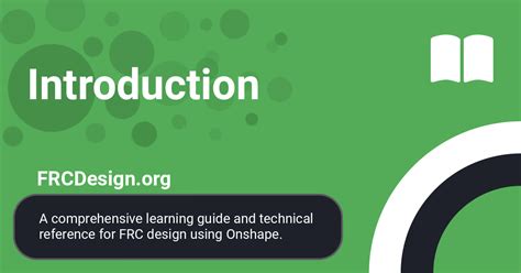 Introduction FRCDesign Org