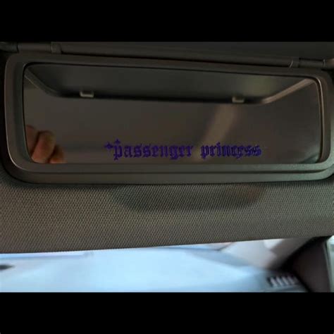 Passenger Princess Door Frame Custom Decal Etsy