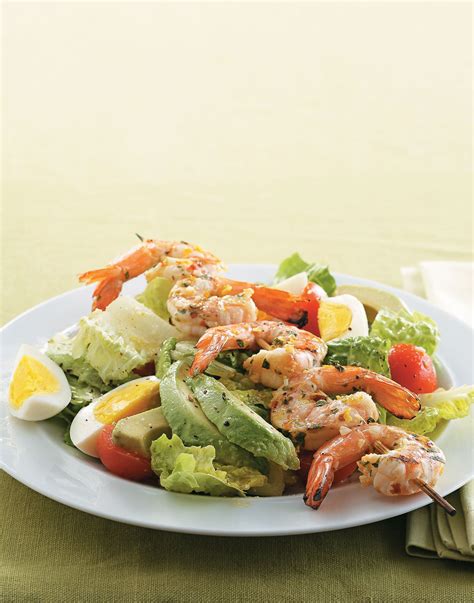 Citrus Caesar Salad With Spicy Shrimp Recipe