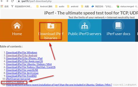 Android 移植iperf313 测试网络iperf安卓下载 Csdn博客