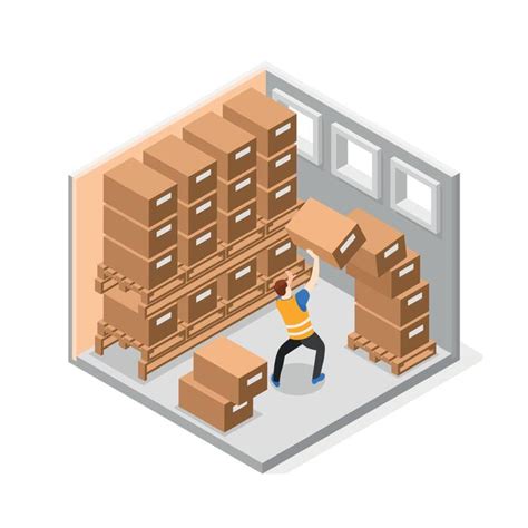 Warehouse Picking Vector Art Icons And Graphics For Free Download