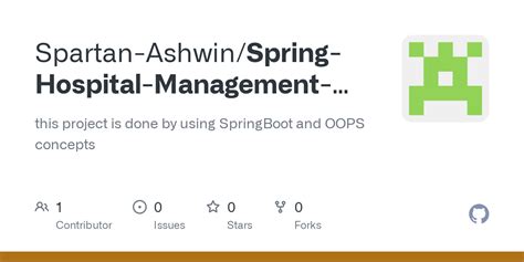 GitHub Spartan Ashwin Spring Hospital Management System This Project Is Done By Using