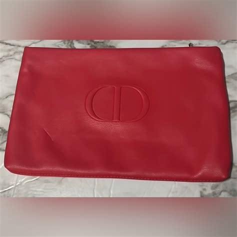 Dior Bags Christian Dior Cd Logo Makeup Fragrance Trousse Pouch Bag