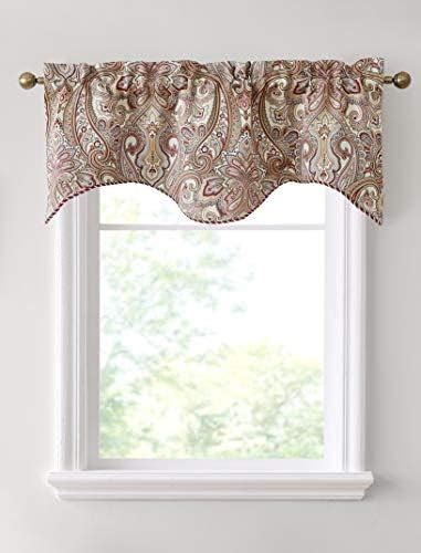 Waverly Traditions Navarra Farmhouse Scalloped Rod Pocket