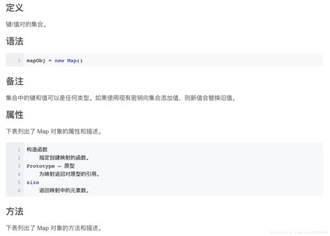 es6中的 new map 对象 es6 new map csdn博客