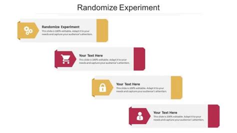 Randomize Experiment PowerPoint Presentation And Slides SlideTeam