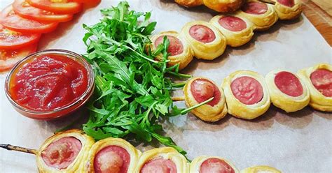 Мини шашлычки из сосисок в тесте рецепт с фото пошаговый от Аиша Овкусе ру