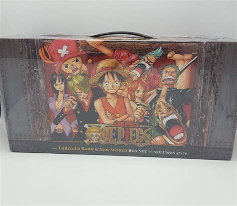 One Piece Manga Box Set 3 Volumes 47 70 Thriller Bark To New World