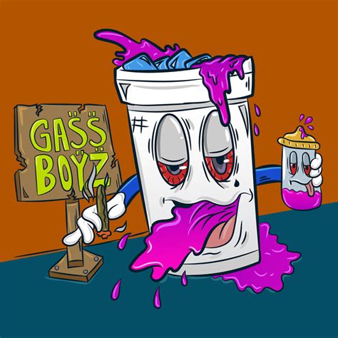 Illustration Gass Boyz Unlimited Graphic Design Service