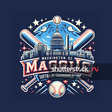 Washington Dc Magic Softball Tournament Logo Ai Generated Image 2457392259 Shutterstock