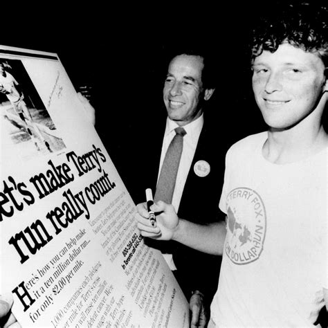 In 1980 Mr Sharp Learned Of A The Terry Fox Foundation