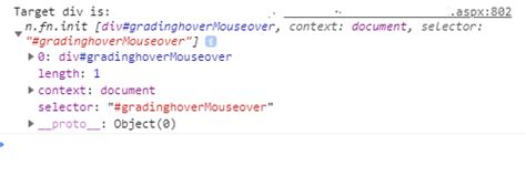 Sharepoint Rest Api Mouseover On Html Cell Calling Value From List