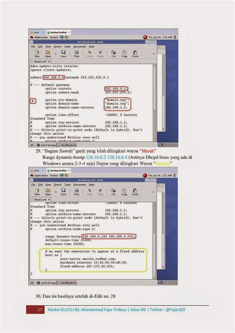Modul Gui Cli Redhat Kelas Xi Tahun 20122013 Ilmu Fajar