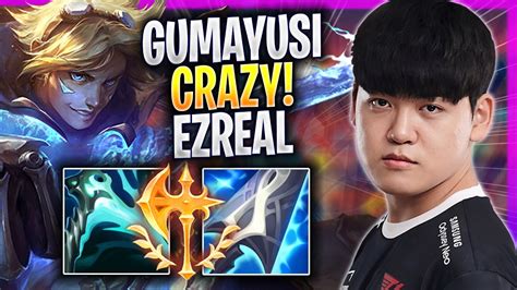 Gumayusi Crazy Game With Ezreal T1 Gumayusi Plays Ezreal Adc Vs