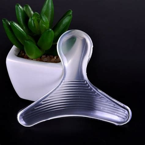 1pair Silicone Shoe High Heel Dance Insole Pad Cushion Gel Grips Foot
