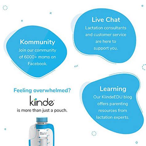 Getuscart Kiinde Twist Pouch Breast Milk Storage Bags For Pumping