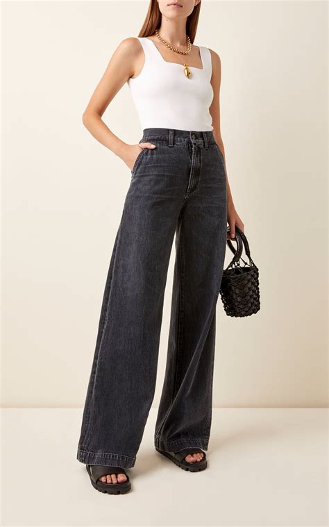 Ivy Rigid High Rise Wide Leg Jean By Citizens Of Humanity Moda Operandi Wide Leg Jeans