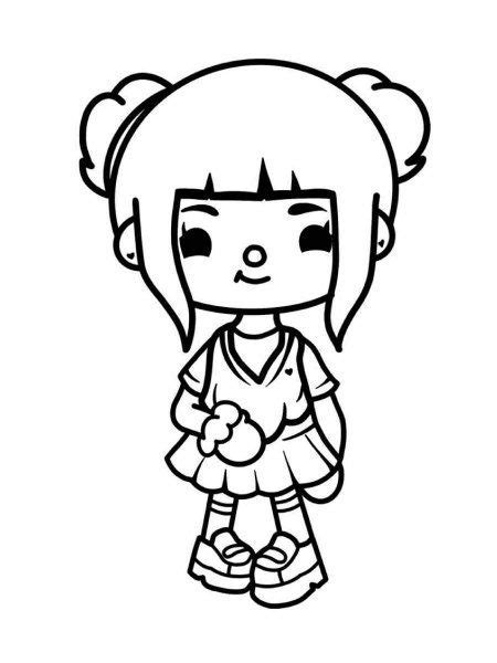 Toca Boca Coloring Pages Художественные узоры Раскраски Детские